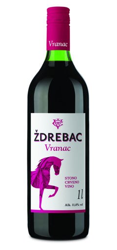 Ždrebac Vranac 1l Vinarija Čoka