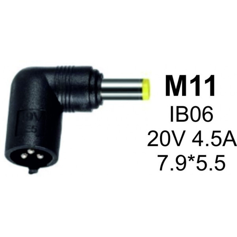 NPC-IB06 (M11) Gembird konektor za punjac 90W-20V-4.5A, 7.9×5.5mm PIN