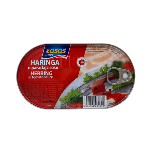 Haringa u paradajz sosu 175g Losos