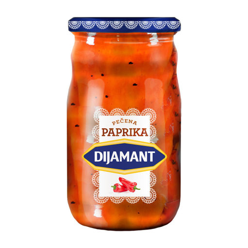 Paprika pečena 680g Dijamant