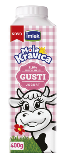 Jogurt Moja kravica gusti 2.8% 400g