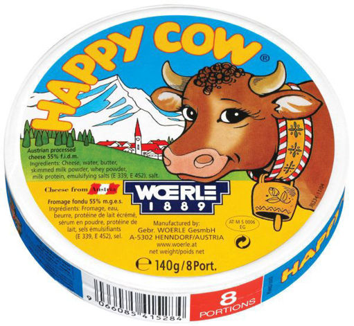 Topljeni sir Happy Cow Regular 140g