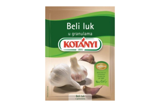 Začin Kotanyi beli luk granule 28g