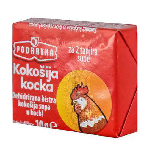 Kokošija kocka 10g Podravka