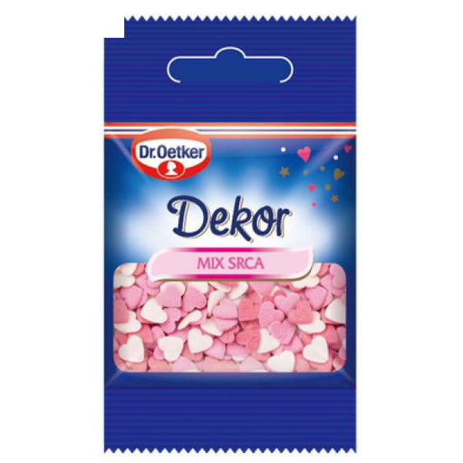 Mix srca dekor 10g Dr. Oetker