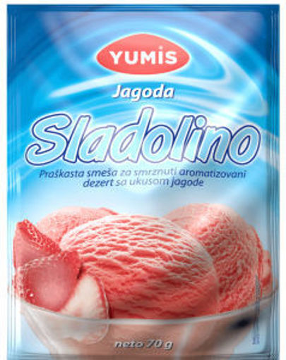 Sladolino Jagoda 70g Yumis