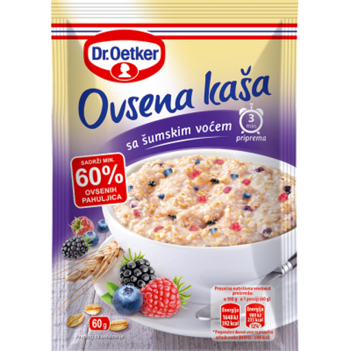 Ovsena kaša šumsko voće 60g Dr. Oetker