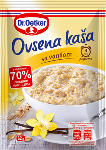 Ovsena kaša vanila 62g Dr. Oetker