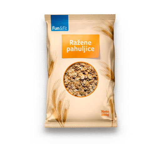 Pahuljice Fun&Fit ražene 250g