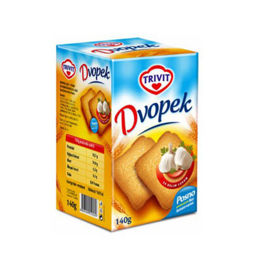 Dvopek beli luk 140g Trivit
