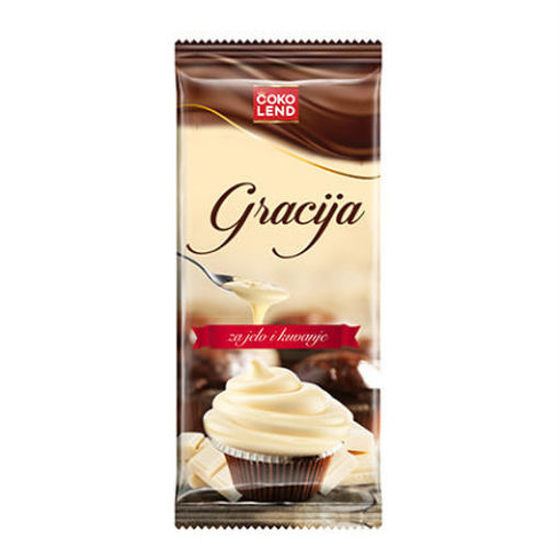 Čokolada Gracija bela 100g