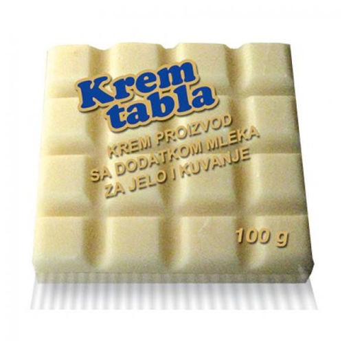 Krem tabla bela 100g