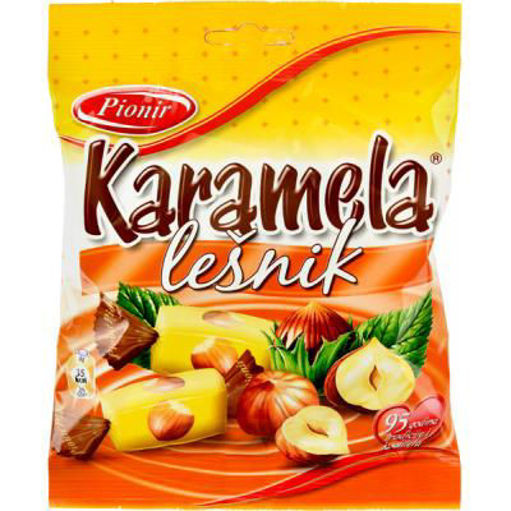 Karamela lešnik 100g