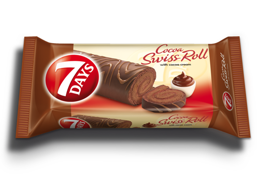 7Days Swiss Roll Cocoa 200g