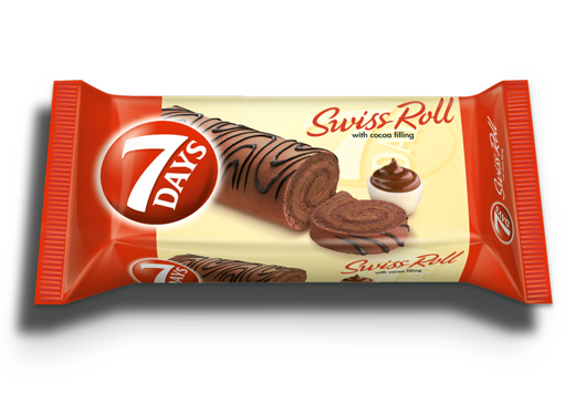 7Days Swiss Roll Cocoa Creme 200g