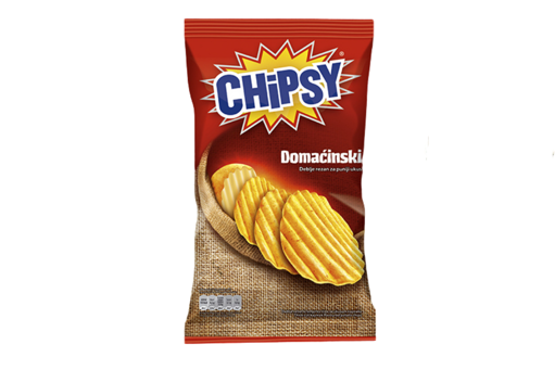Čips Chipsy domaćinski kajmak 160g