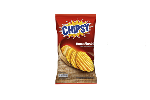 Čips Chipsy domaćinski kajmak 60g