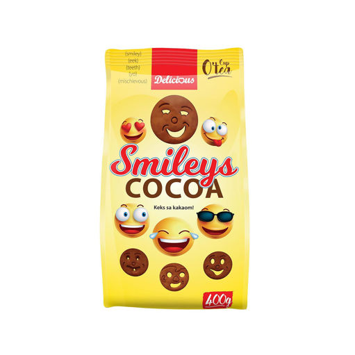 Smileys keksići kakao 400g