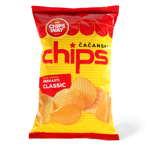 Chips Classic Rebrasti 150g Chipsy Way