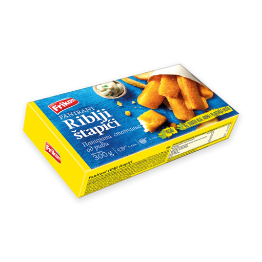 Panirani riblji štapići 300g Frikom