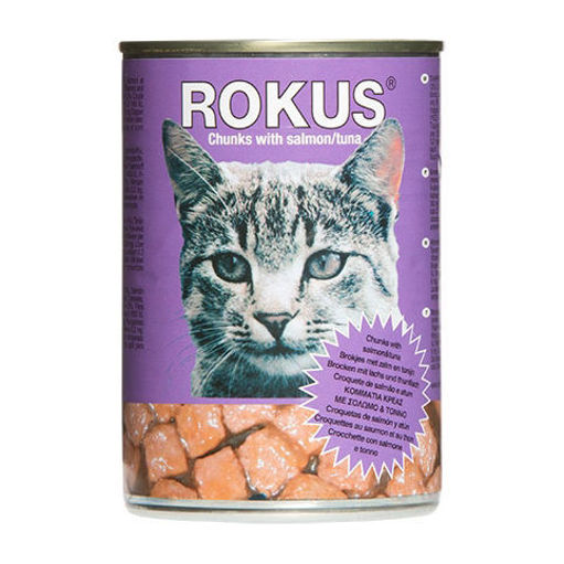 Rokus Cat Food 410g Losos Tuna