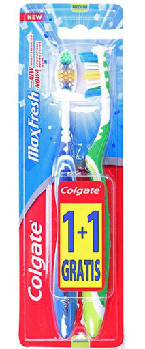 Četkica za zube Colgate Max Fresh 1+1