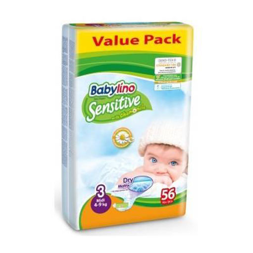 Babylino pelene value pack 3-Midi (4-9kg) 56kom