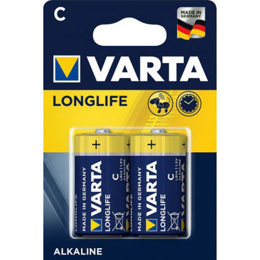 Varta long life baterija alk. LR14 2/1