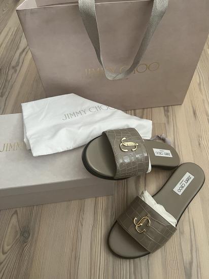 Jimmy Choo kozne papuce ORIGINAL