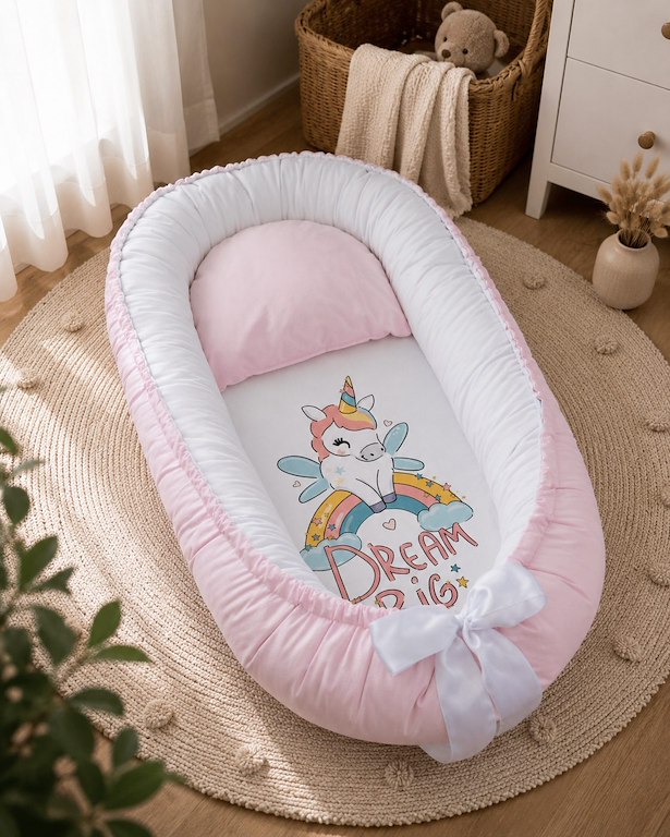 Gnezdo za bebe – jednorog