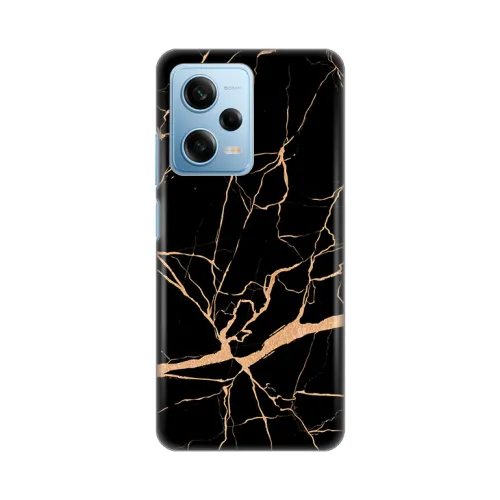 Silikonska futrola - maska print za Xiaomi Redmi Note 12 Pro 5G (EU) All Black