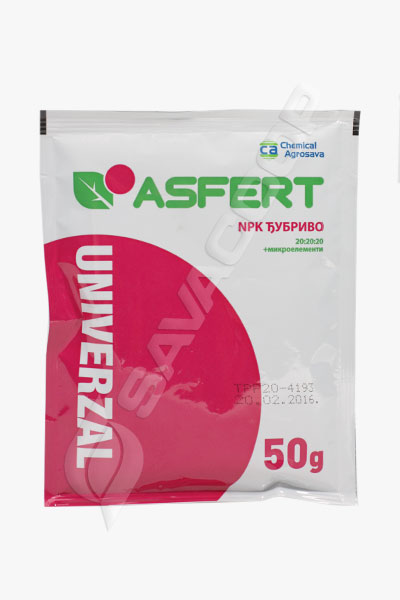 Asfert 20-20-20 univerzal 50 gr