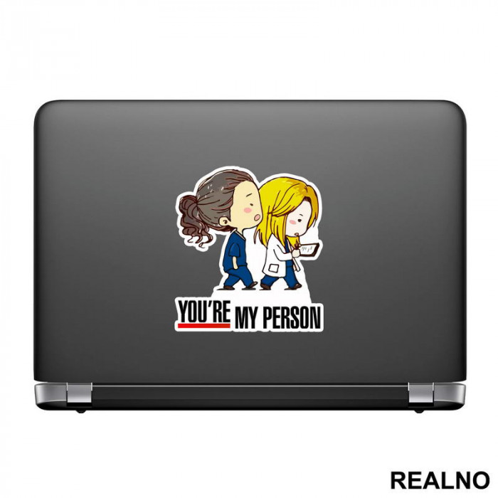 You're My Person - Grey's Anatomy - Nalepnica