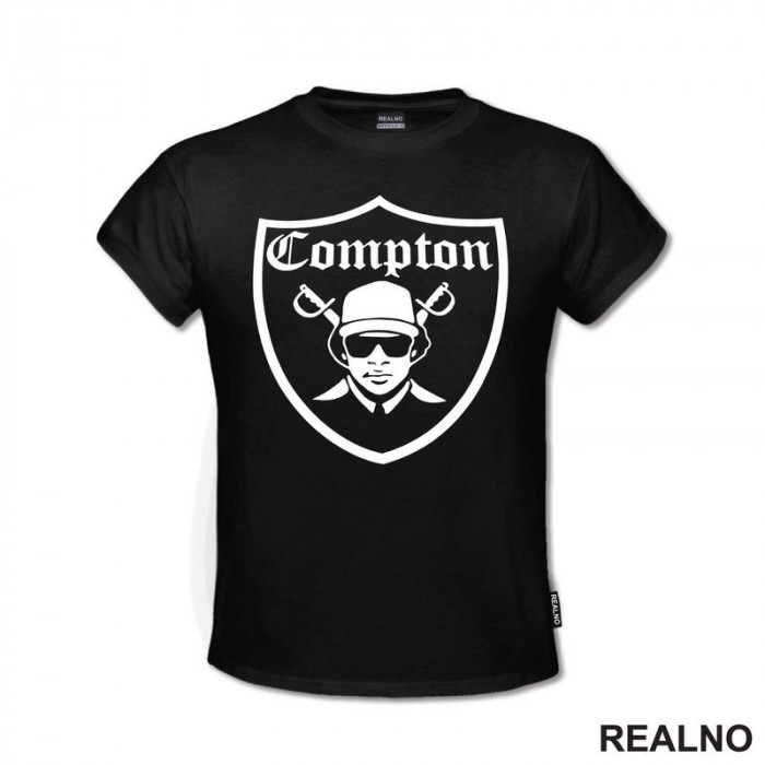 COMPTON LOGO - NWA - MUZIKA - MAJICA