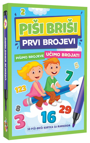 EDUKATIVNE KARTICE PRVI BROJEVI