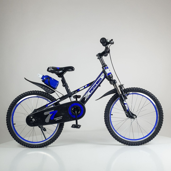 Dečiji bicikl sa amortizerom veličina 20 model 714 plava