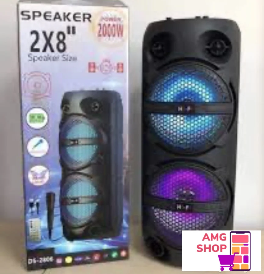 Veliki bluetooth karaoke zvucnik 70cm visine - Veliki bluetooth karaoke zvucnik 70cm visine