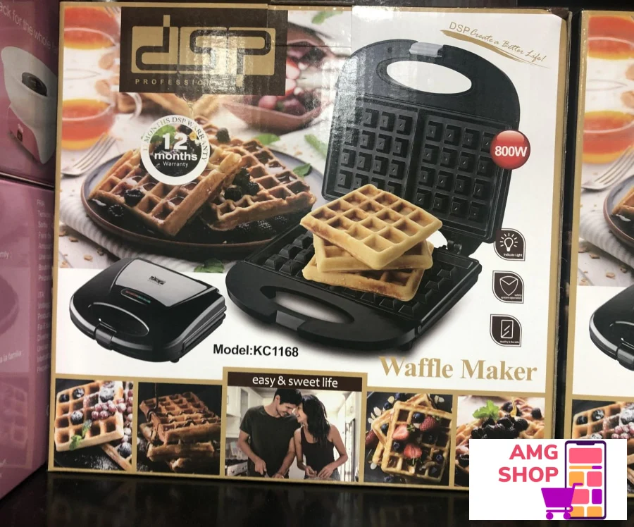 Waffle Maker Aparat za vafle 800W - Waffle Maker Aparat za vafle 800W