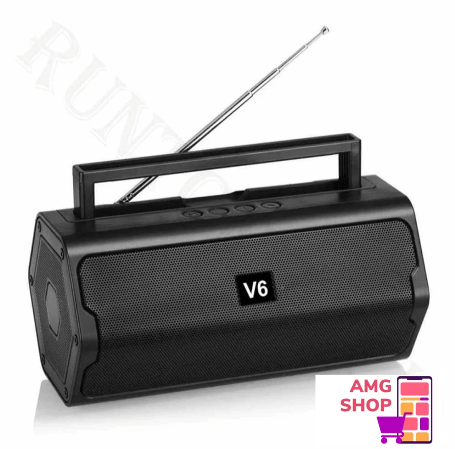Zvučnik Bluetooth model V6 + FM radio, USB, mikro SD - Zvučnik Bluetooth model V6 + FM radio, USB, mikro SD