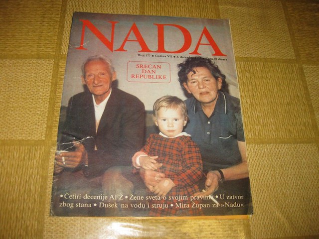 Nada br.177 (1982.) Dara i Nikola Vulin