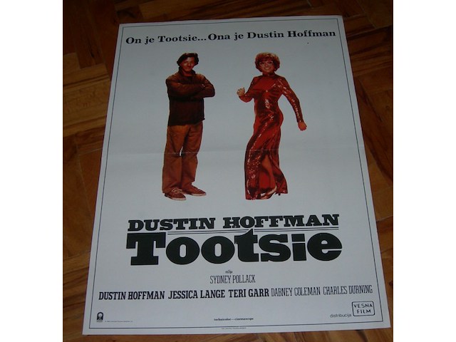 Tootsie (Dustin Hoffman) - filmski plakat