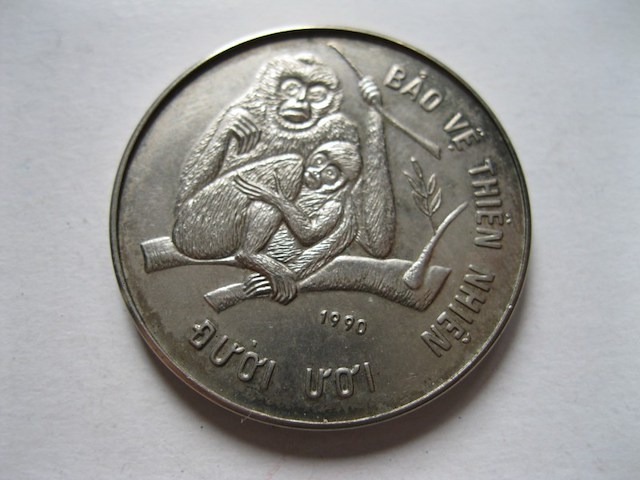 10 Dong , Vietnam, 1990, RETKO, jubilarna