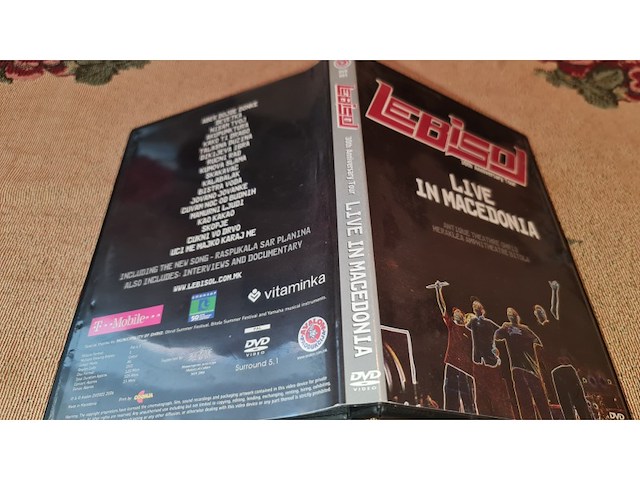 Leb i Sol - Live in Macedonia DVD , ORIGINAL