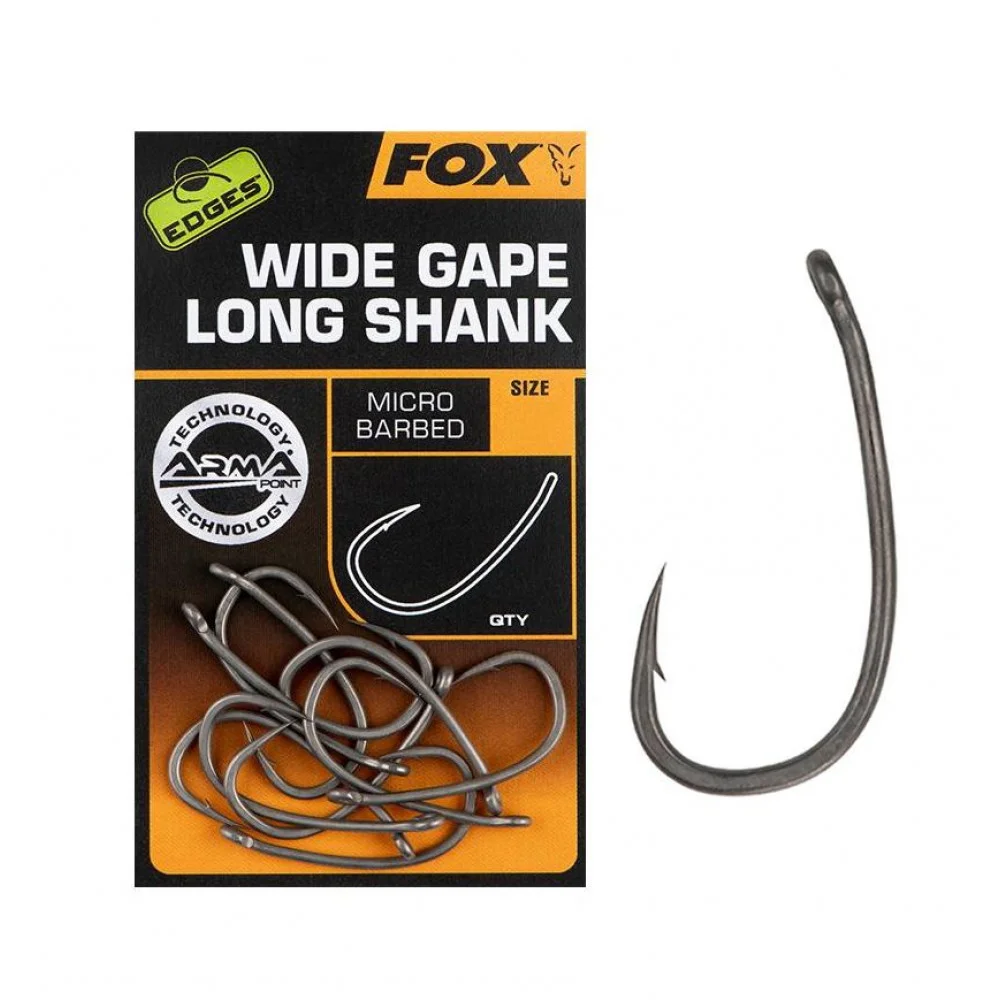 FOX EDGES ARMAPOINT SUPER WIDE GAPE LONG SHANK 4