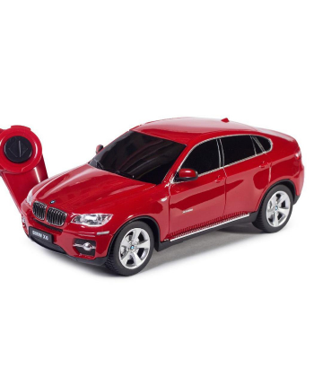 Rastar RC automobil za decu BMW X6 1:24 crv bel