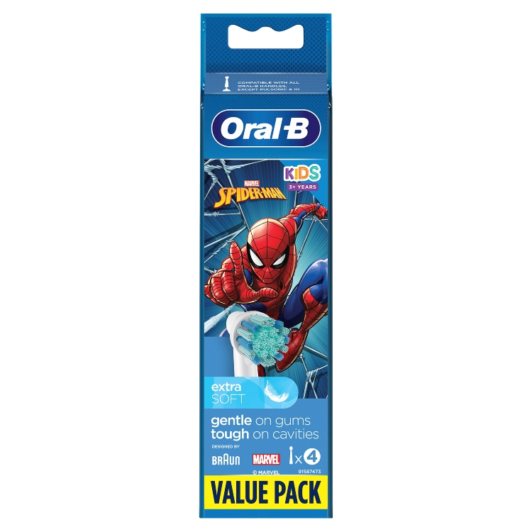Oral-B Refill Kids Spider-Man 4 komada
