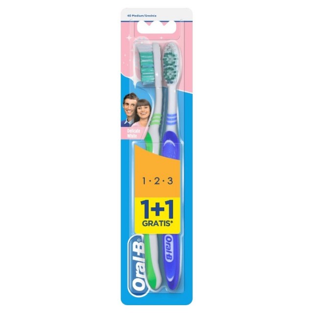 ČETKICA ORAL-B DELICATE WHITE 40 MEDIUM 1+1
Opis
INFORMACIJE
NALOG
SERVIS
KORISNI LINKOVI