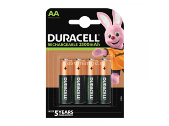 Duracell AA 1/4 1.2V 2500mAh Ni-MH punjiva baterija pakovanje 4kom