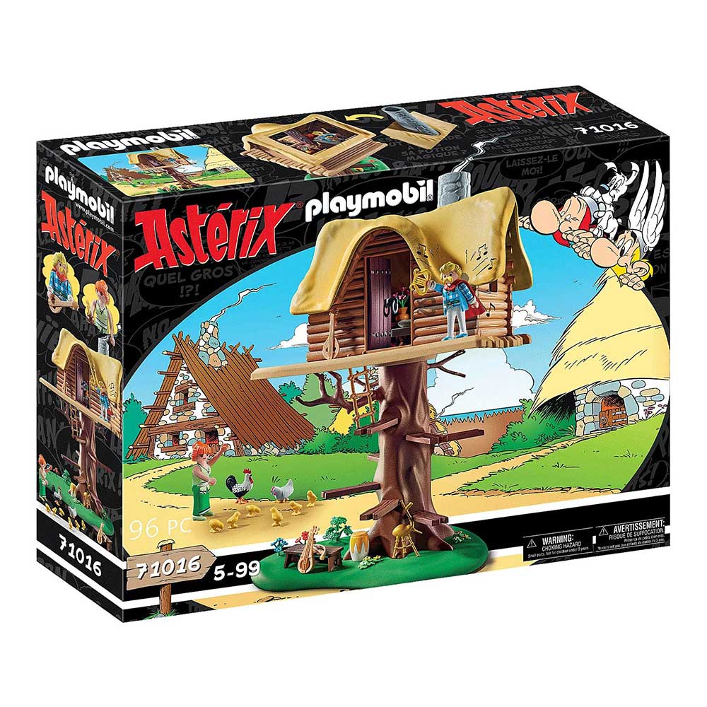 Playmobil Asterix Kakofoniks i kuća na drvetu