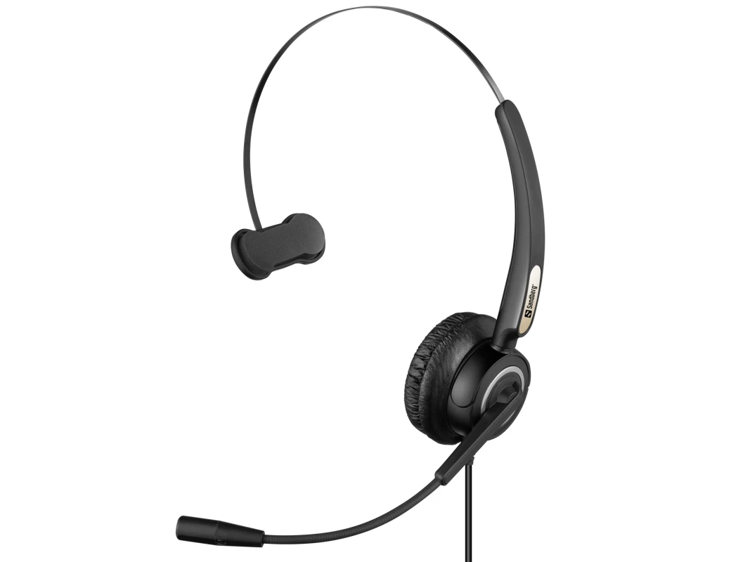 Sandberg USB Pro (126-14) mono slušalice sa mirkofonom crne